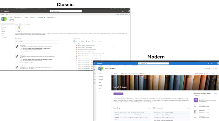 Tech Corner: SharePoint® Modernization – KTL